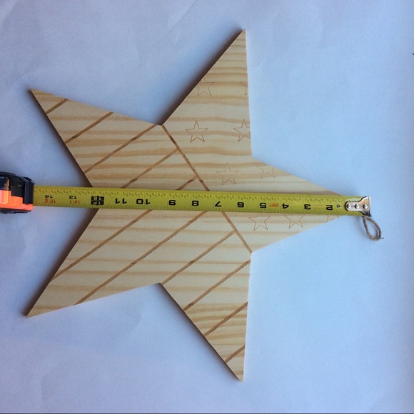Other | 2 Diy Wood Craft Decor 4 Of July Wood Stars | Poshmark